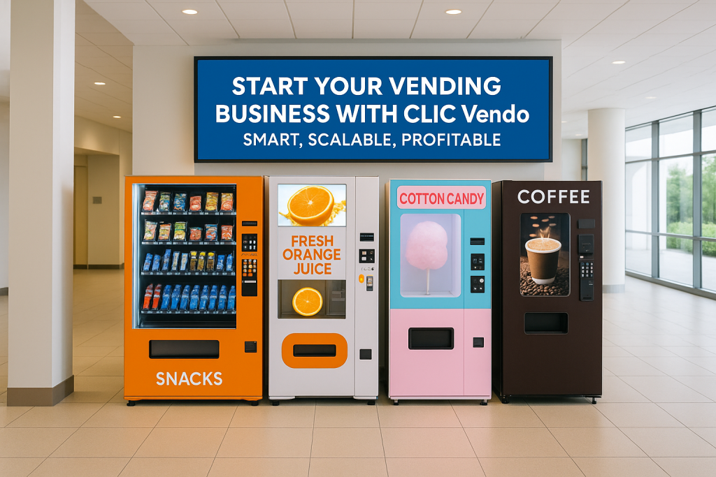 Start Your Vending Business with CLIC Vendo — Smart, Scalable, and ...