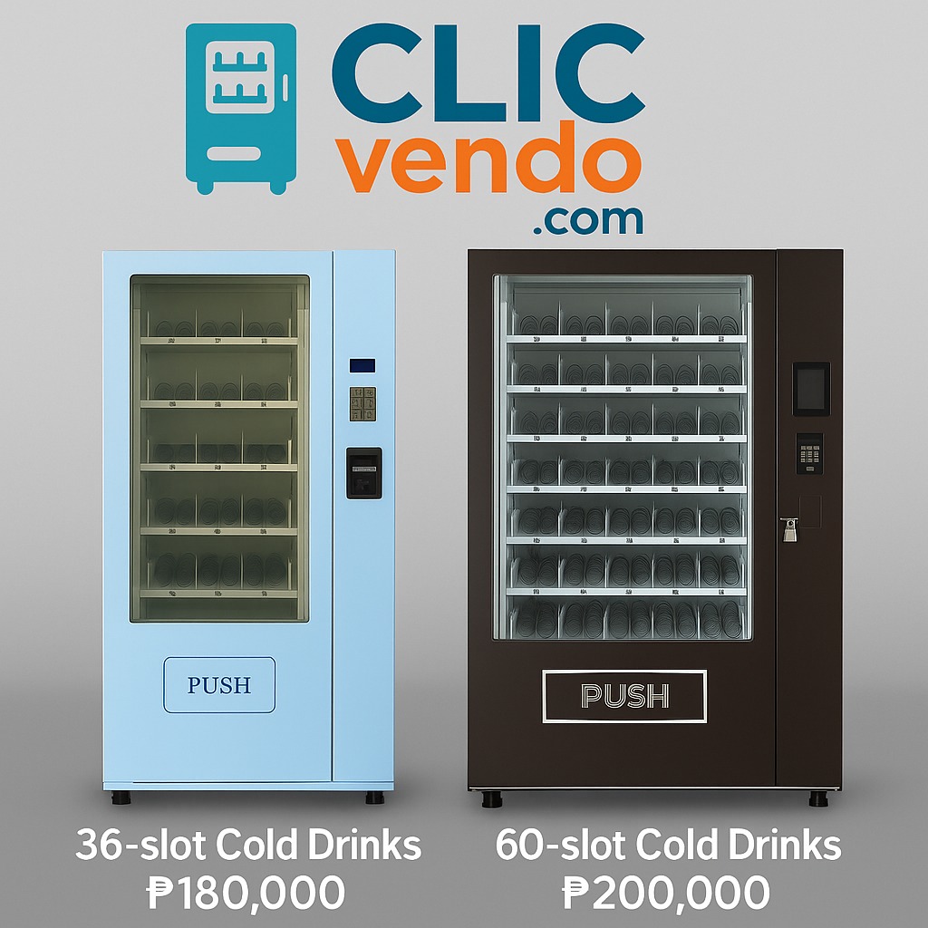Vending Machine Business Philippines | Start with CLIC Vendo