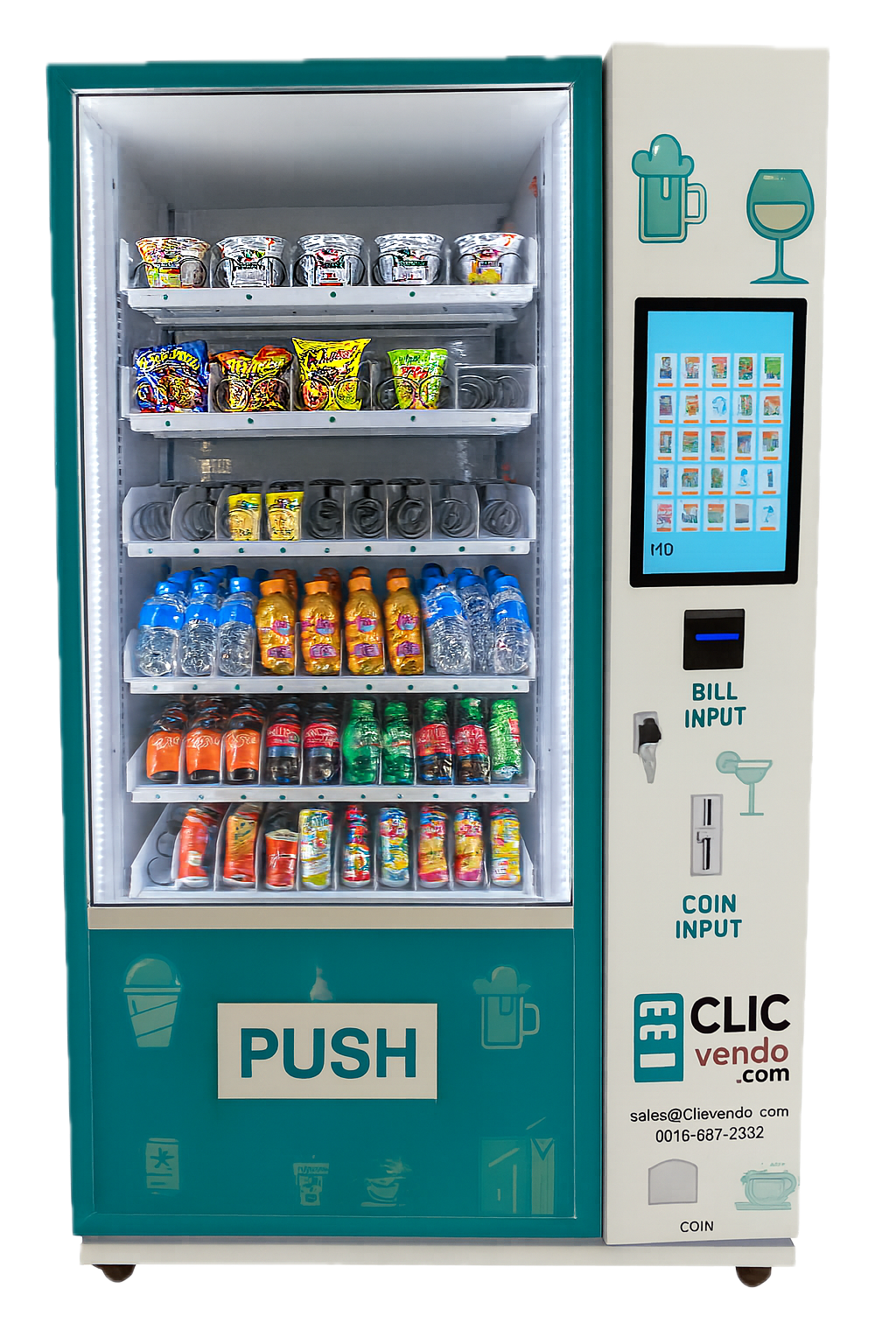 Snack and Drink Vending Machine Philippines | CLIC Vendo