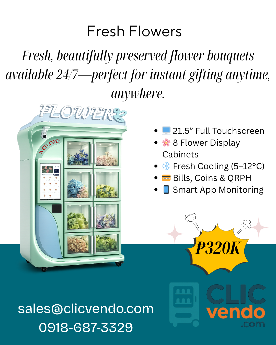 Vending Machines for Sale Philippines | CLIC Vendo Models and Prices